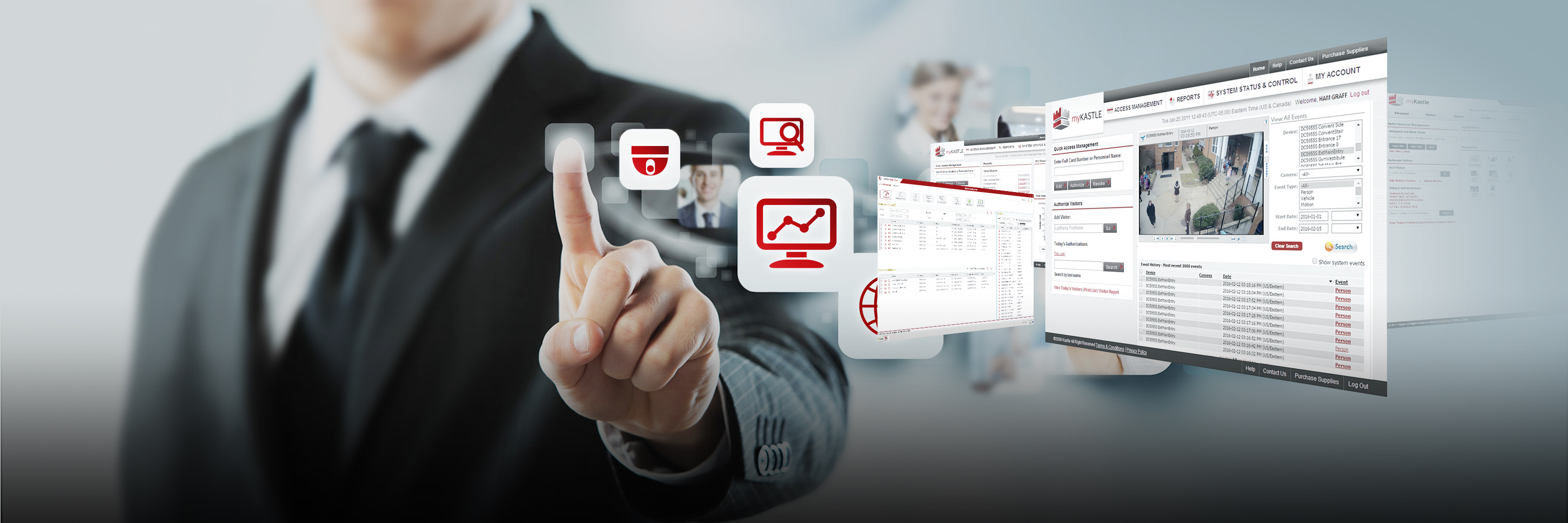 Security Portal | Cloud Security Software | Kastle Systems